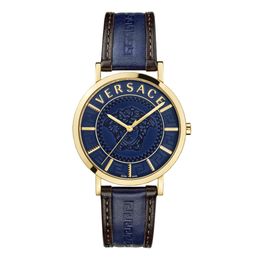 Versace Uhr Damen Gr&ouml;&szlig;e One Size navy / gold