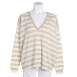 Brunello Cucinelli Pullover / Strickjacke Damen Gr&ouml;&szlig;e XL beige