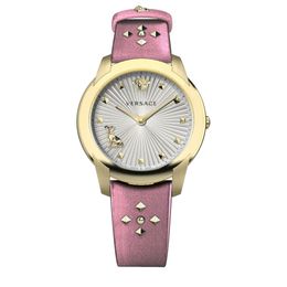 Versace Analoguhr 'Audrey' Damen Gr&ouml;&szlig;e One Size gold / rosa