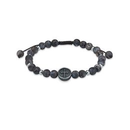 True Rebels Armband Herren Gr&ouml;&szlig;e One Size grau
