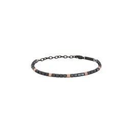 Breil Armband 'B Rocks' Herren Gr&ouml;&szlig;e One Size rosegold / graphit
