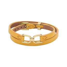 Fossil Armband Damen Gr&ouml;&szlig;e One Size curry / gold