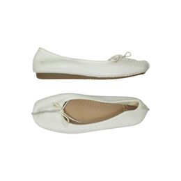 Clarks Ballerina Damen Gr&ouml;&szlig;e 38 wei&szlig;
