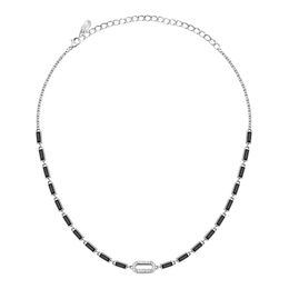 K by KARL LAGERFELD Karl Lagerfeld Kette Damen Gr&ouml;&szlig;e One Size schwarz / silber