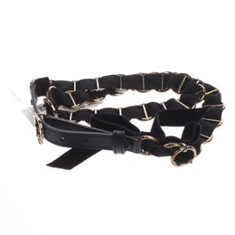 Dior G&uuml;rtel Damen Gr&ouml;&szlig;e M schwarz