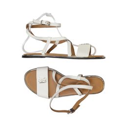Tommy Hilfiger Sandalen Damen Gr&ouml;&szlig;e 39 wei&szlig;