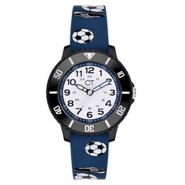 Cool Time Uhr Jungen Gr&ouml;&szlig;e One Size blau / schwarz / wei&szlig;