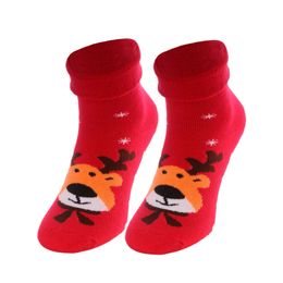 La Bortini Socken Damen Gr&ouml;&szlig;e 39/42 rot