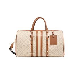 Carlo Colucci Weekender 'Emeri' Damen Gr&ouml;&szlig;e One Size creme / braun