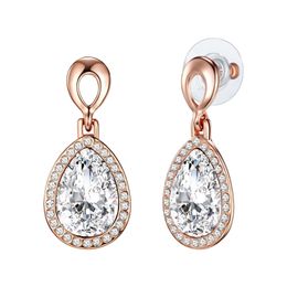 Lulu & Jane Lulu & Jane Ohrringe Damen Gr&ouml;&szlig;e One Size rosegold / transparent