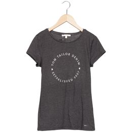 Tom Tailor Denim T-Shirt Damen Gr&ouml;&szlig;e M grau