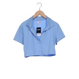 H&M H&M Poloshirt Damen Gr&ouml;&szlig;e M blau