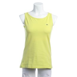Lacoste Top / Seidentop Damen Gr&ouml;&szlig;e M senf