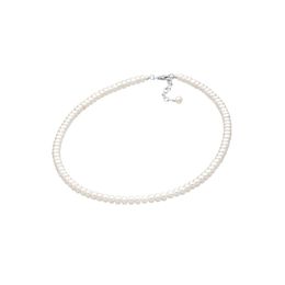 Elli Kette Damen Gr&ouml;&szlig;e 45 silber / wei&szlig;