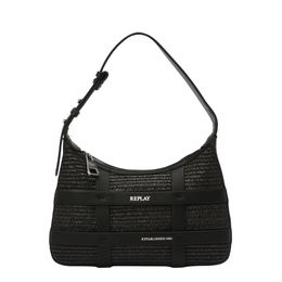 Replay Schultertasche Damen Gr&ouml;&szlig;e One Size schwarz / wei&szlig;