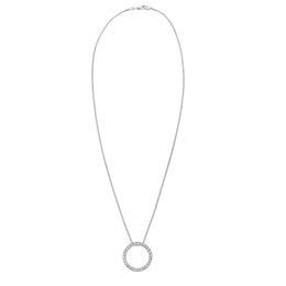 Elli Kette Damen Gr&ouml;&szlig;e 45 silber / transparent
