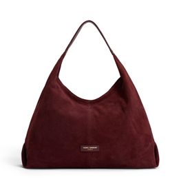 Isabel Bernard Schultertasche Damen Gr&ouml;&szlig;e One Size burgunder