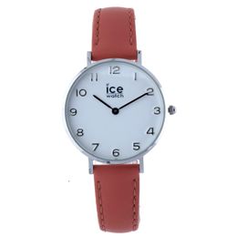 Ice Watch Uhr 'City Pastel' Damen Gr&ouml;&szlig;e One Size kastanienbraun / silber / wei&szlig;