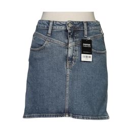 Calvin Klein Jeans Rock Damen Gr&ouml;&szlig;e XS blau