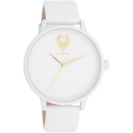Oozoo Uhr Damen Gr&ouml;&szlig;e One Size gold / wei&szlig;