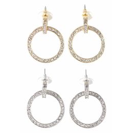 J. JAYZ Ohrstecker-Set Damen Gr&ouml;&szlig;e One Size gold / silber