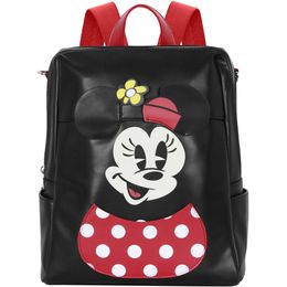 Disney Rucksack 'Minnie Mouse' M&auml;dchen Gr&ouml;&szlig;e One Size rot / schwarz / wollwei&szlig;