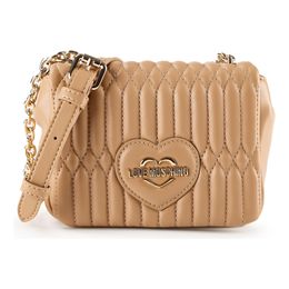 Love Moschino Umh&auml;ngetasche 'Bubbly Love' Damen Gr&ouml;&szlig;e One Size hellbraun