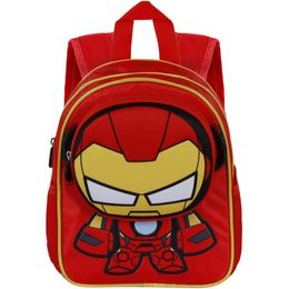 MARVEL Rucksack 'Iron Man Bobblehead-Pocket' Jungen Gr&ouml;&szlig;e One Size gelb / rot / schwarz