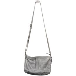 FREDsBRUDER Handtasche gross Leder Damen Gr&ouml;&szlig;e One Size silber