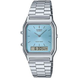 CASIO VINTAGE Uhr 'Sportiv' Damen Gr&ouml;&szlig;e One Size blau / silber