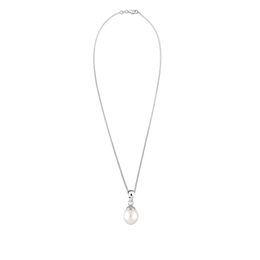 Elli Kette Damen Gr&ouml;&szlig;e 45 silber / wei&szlig;