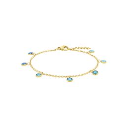 Amor Armband Damen Gr&ouml;&szlig;e One Size azur / gold