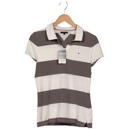 Tommy Hilfiger Poloshirt Damen Gr&ouml;&szlig;e L grau