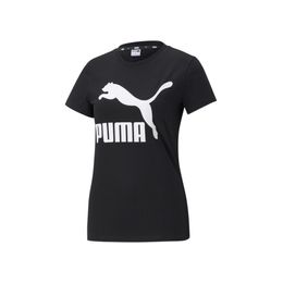 Puma Shirt 'Classics Logo' Damen Gr&ouml;&szlig;e S schwarz