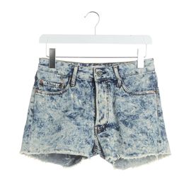 Acne Bermuda / Shorts Damen Gr&ouml;&szlig;e XS creme / blau