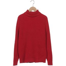 LANDS' END Lands&lsquo; End Pullover Damen Gr&ouml;&szlig;e M rot