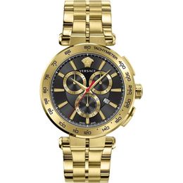 Versace Uhr 'Aion' Herren Gr&ouml;&szlig;e One Size gold / schwarz