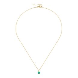 Smart Jewel Kette Damen Gr&ouml;&szlig;e 45 gold / gr&uuml;n