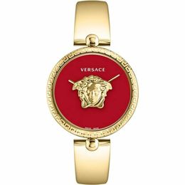 Versace Uhr 'Palazzo' Damen Gr&ouml;&szlig;e One Size gold / rot