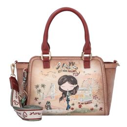 Anekke Handtasche 'Peace & Love' Damen Gr&ouml;&szlig;e One Size beige / cognac