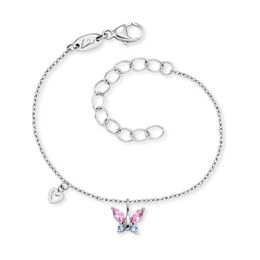 Engelsrufer Armband M&auml;dchen Gr&ouml;&szlig;e One Size blau / rosa / silber