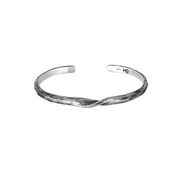 Haze&Glory Haze&glory Armband 'Twisted' Herren Gr&ouml;&szlig;e 20 silber