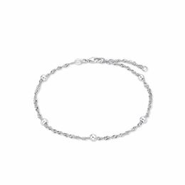 Amor Fu&szlig;kette Damen Gr&ouml;&szlig;e One Size silber