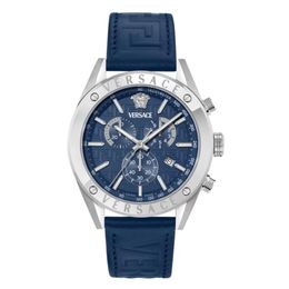 Versace Analoguhr Herren Gr&ouml;&szlig;e One Size navy / silber
