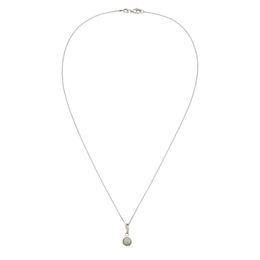 Elli Kette 'Jade' Damen Gr&ouml;&szlig;e 45 jade / silber