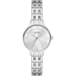 Skagen Analoguhr Damen Gr&ouml;&szlig;e One Size silber
