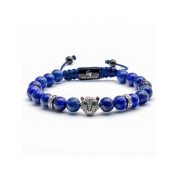 Gt Collection Armband 'LEOPARD' Herren Gr&ouml;&szlig;e 20 cm blau