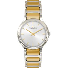 Jacques Lemans Uhr Damen Gr&ouml;&szlig;e One Size gold / silber