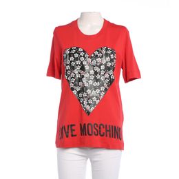 Love Moschino Shirt Damen Gr&ouml;&szlig;e XS rot