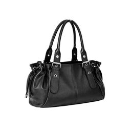 Collezione Alessandro Schultertasche 'Bergamo' Damen Gr&ouml;&szlig;e One Size schwarz